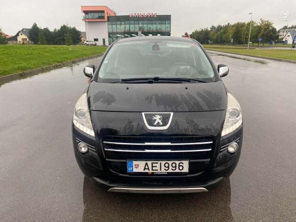 Черный Пежо 3008 2011 в Паневежис, объемом двигателя 2.00 л и пробегом 225 тыс. км за 5350 €, фото 3 на AUTOMOTO.COM.LV