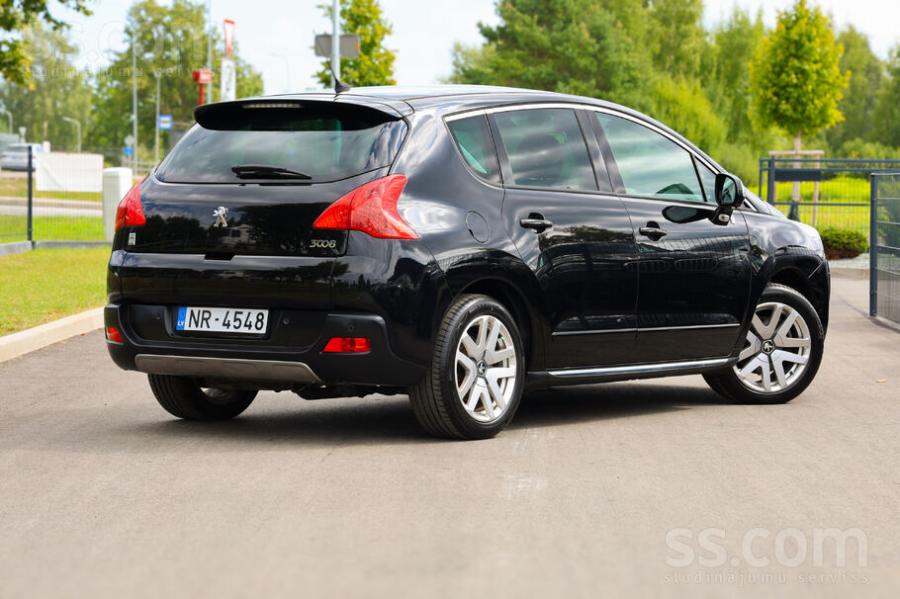 Melns Peugeot 3008 2012 Jelgava, ar dzinēja tilpumu 2.00 L un nobraukumu 258 tūkst. km par 4990 €, foto 5 vietnē AUTOMOTO.COM.LV