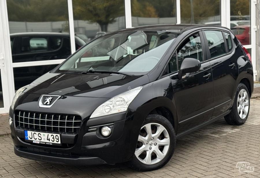 Black Peugeot 3008 2012 in Radviliskis, with an engine capacity of 1.60 L and mileage of 351 thousand km for 3650 €, photo 1 on AUTOMOTO.COM.LV