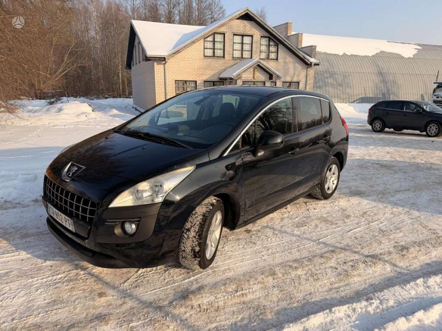 Melns Peugeot 3008 2013 Tauragė, ar dzinēja tilpumu 1.56 L un nobraukumu 204 tūkst. km par 3450 €, foto 1 vietnē AUTOMOTO.COM.LV
