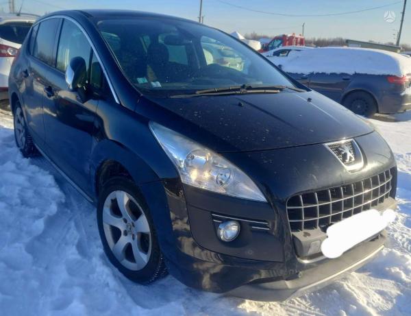Melns Peugeot 3008 2013 Panevēža, ar dzinēja tilpumu 2.00 L un nobraukumu 280 tūkst. km par 4200 €, foto 1 vietnē AUTOMOTO.COM.LV