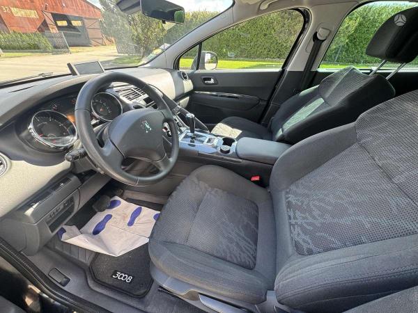 Black Peugeot 3008 2013 in Taurage, with an engine capacity of 1.56 L and mileage of 235 thousand km for 3400 €, photo 9 on AUTOMOTO.COM.LV