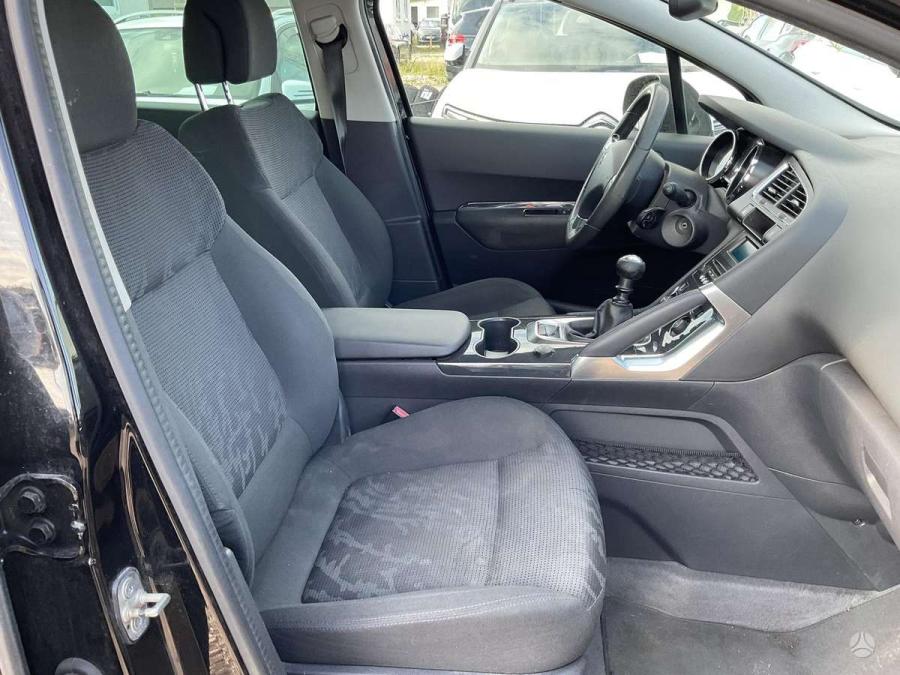 Melns Peugeot 3008 2013 Viļņa, ar dzinēja tilpumu 1.56 L un nobraukumu 200 tūkst. km par 3599 €, foto 13 vietnē AUTOMOTO.COM.LV