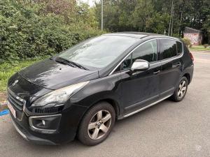 Black Peugeot 3008 2014 in Ukmerge, with an engine capacity of 1.60 L and mileage of 203 thousand km for 4950 €, photo  on AUTOMOTO.COM.LV