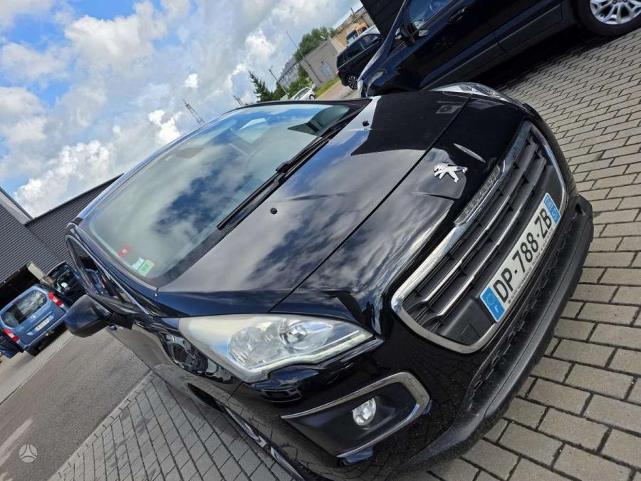 Черный Пежо 3008 2015 в Таураге, объемом двигателя 1.56 л и пробегом 180 тыс. км за 4900 €, фото 3 на AUTOMOTO.COM.LV