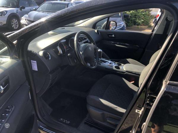 Melns Peugeot 3008 2015 Klaipėda, ar dzinēja tilpumu 1.60 L un nobraukumu 192 tūkst. km par 6300 €, foto 9 vietnē AUTOMOTO.COM.LV