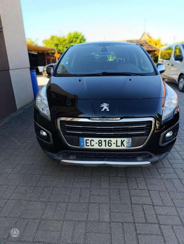 Melns Peugeot 3008 2016 Tauragė, ar dzinēja tilpumu 1.60 L un nobraukumu 155 tūkst. km par 5280 €, foto 1 vietnē AUTOMOTO.COM.LV