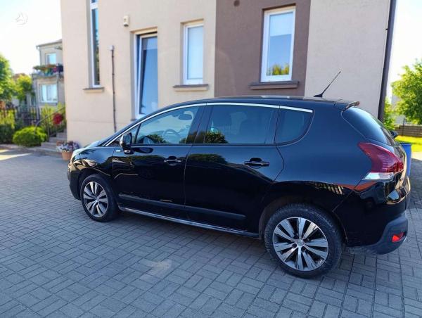 Black Peugeot 3008 2016 in Taurage, with an engine capacity of 1.60 L and mileage of 155 thousand km for 5280 €, photo 2 on AUTOMOTO.COM.LV