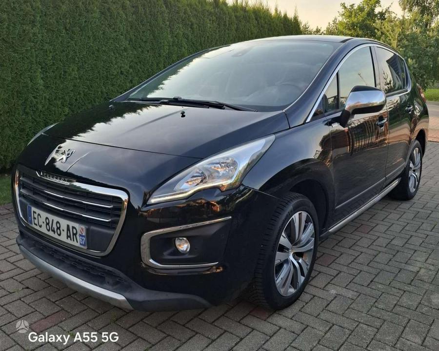 Black Peugeot 3008 2016 in Silale, with an engine capacity of 1.56 L and mileage of 181 thousand km for 5800 €, photo 1 on AUTOMOTO.COM.LV
