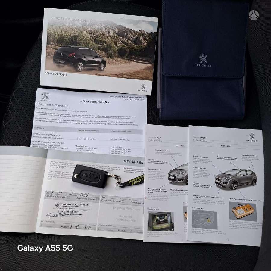 Black Peugeot 3008 2016 in Silale, with an engine capacity of 1.56 L and mileage of 181 thousand km for 5800 €, photo 23 on AUTOMOTO.COM.LV