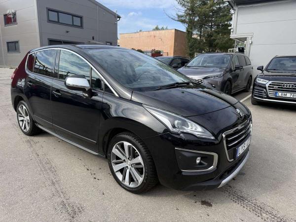 Black Peugeot 3008 2016 in Vilnius, with an engine capacity of 1.60 L and mileage of 320 thousand km for 2900 €, photo 4 on AUTOMOTO.COM.LV