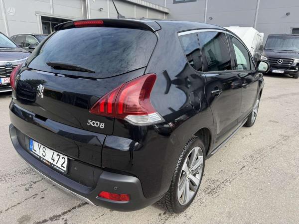 Black Peugeot 3008 2016 in Vilnius, with an engine capacity of 1.60 L and mileage of 320 thousand km for 2900 €, photo 6 on AUTOMOTO.COM.LV