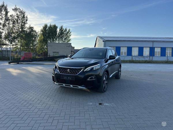 Black Peugeot 3008 2017 in Taurage, with an engine capacity of 1.20 L and mileage of 106 thousand km for 9900 €, photo 2 on AUTOMOTO.COM.LV