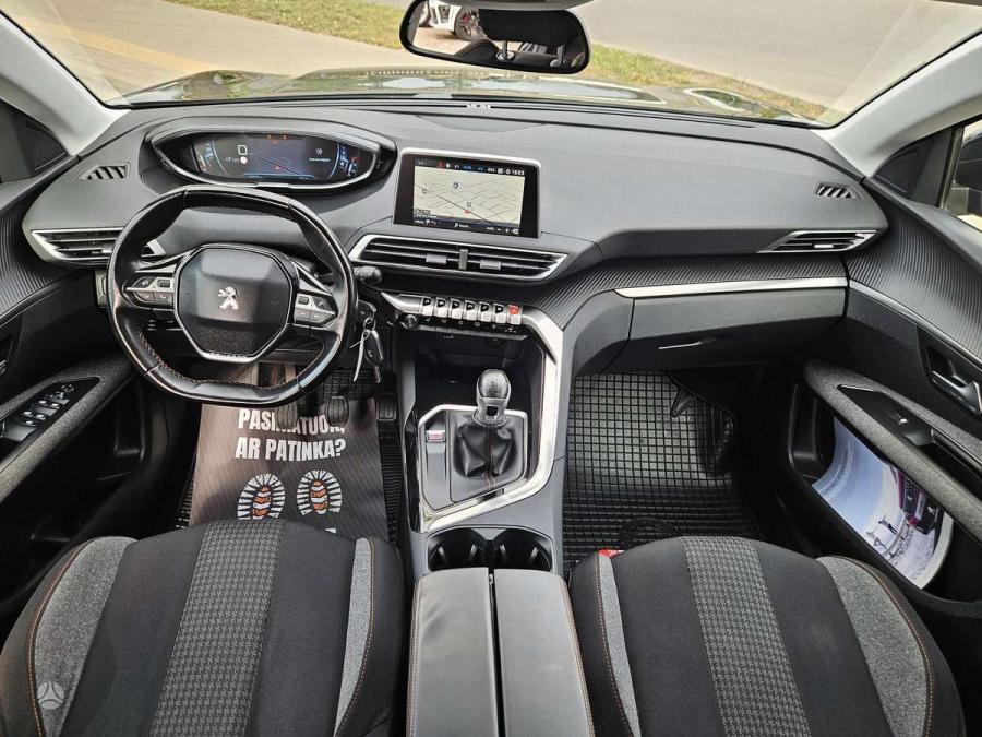 Melns Peugeot 3008 2017 Šauļi, ar dzinēja tilpumu 1.60 L un nobraukumu 189 tūkst. km par 10750 €, foto 13 vietnē AUTOMOTO.COM.LV