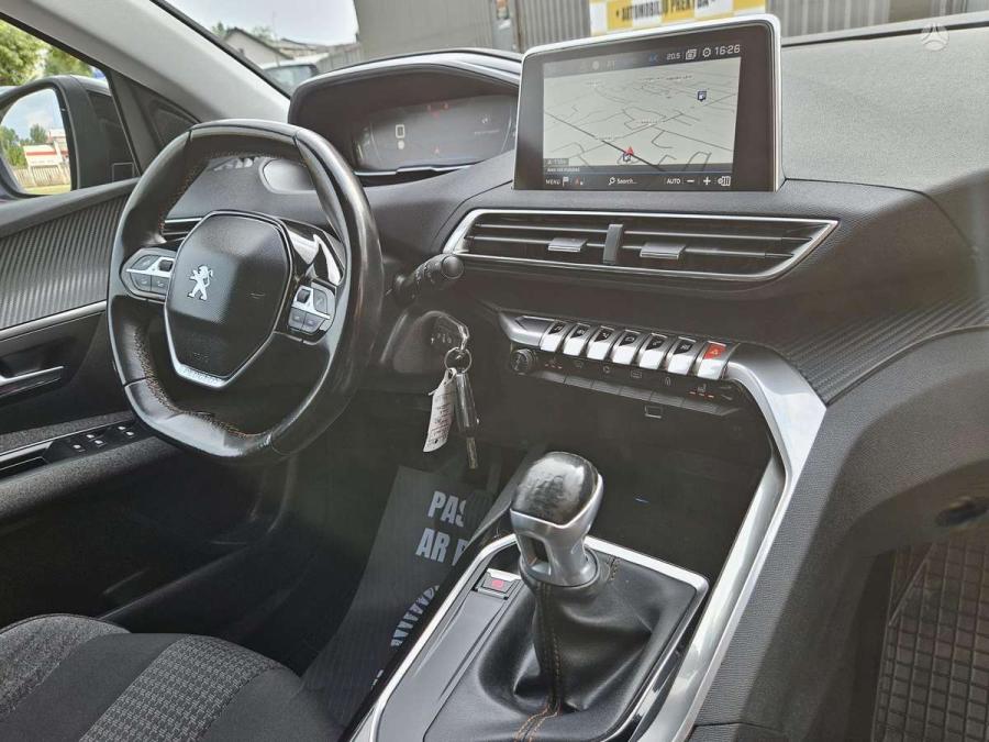 Melns Peugeot 3008 2017 Šauļi, ar dzinēja tilpumu 1.60 L un nobraukumu 189 tūkst. km par 10950 €, foto 18 vietnē AUTOMOTO.COM.LV
