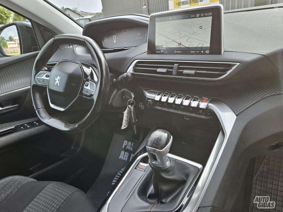Melns Peugeot 3008 2017 Šauļi, ar dzinēja tilpumu 1.60 L un nobraukumu 189 tūkst. km par 10950 €, foto 18 vietnē AUTOMOTO.COM.LV