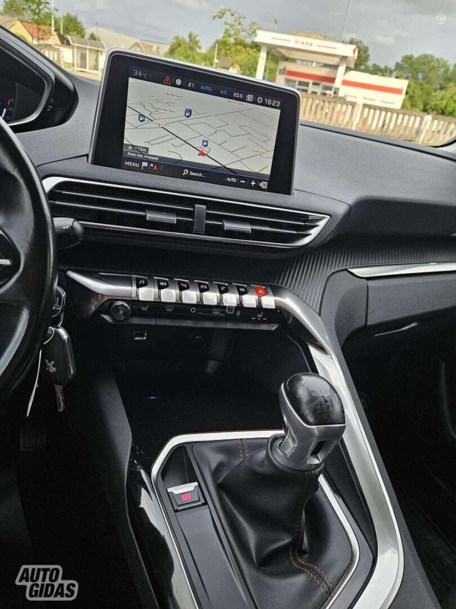 Melns Peugeot 3008 2017 Šauļi, ar dzinēja tilpumu 1.60 L un nobraukumu 189 tūkst. km par 10950 €, foto 21 vietnē AUTOMOTO.COM.LV