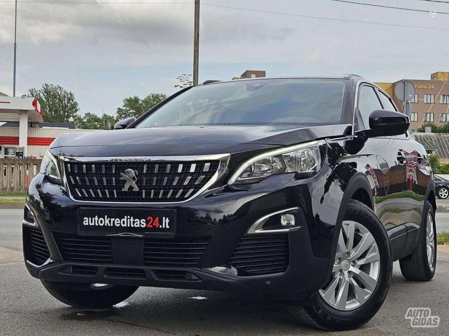 Black Peugeot 3008 2017 in Siauliai, with an engine capacity of 1.60 L and mileage of 189 thousand km for 10950 €, photo 1 on AUTOMOTO.COM.LV