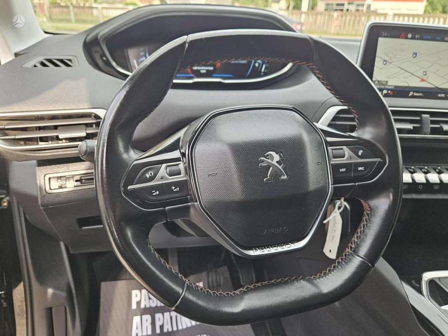 Black Peugeot 3008 2017 in Siauliai, with an engine capacity of 1.60 L and mileage of 189 thousand km for 10950 €, photo 24 on AUTOMOTO.COM.LV