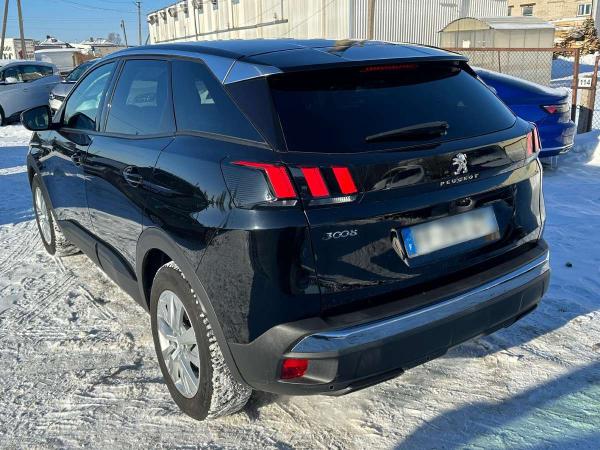 Black Peugeot 3008 2019 in Taurage, with an engine capacity of 1.50 L and mileage of 206 thousand km for 10700 €, photo 2 on AUTOMOTO.COM.LV