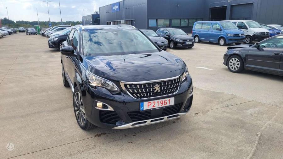 Melns Peugeot 3008 2019 Šauļi, ar dzinēja tilpumu 1.50 L un nobraukumu 129 tūkst. km par 12400 €, foto 4 vietnē AUTOMOTO.COM.LV