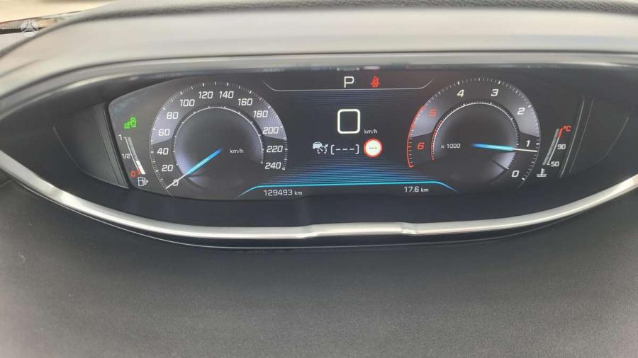 Melns Peugeot 3008 2019 Šauļi, ar dzinēja tilpumu 1.50 L un nobraukumu 129 tūkst. km par 12400 €, foto 11 vietnē AUTOMOTO.COM.LV