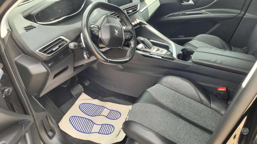 Melns Peugeot 3008 2019 Šauļi, ar dzinēja tilpumu 1.50 L un nobraukumu 129 tūkst. km par 12400 €, foto 14 vietnē AUTOMOTO.COM.LV