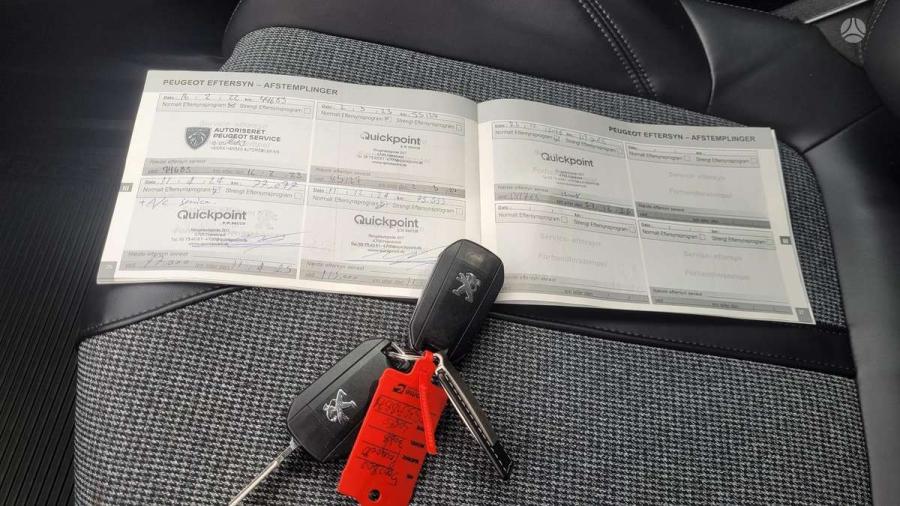 Melns Peugeot 3008 2019 Šauļi, ar dzinēja tilpumu 1.50 L un nobraukumu 129 tūkst. km par 12400 €, foto 23 vietnē AUTOMOTO.COM.LV