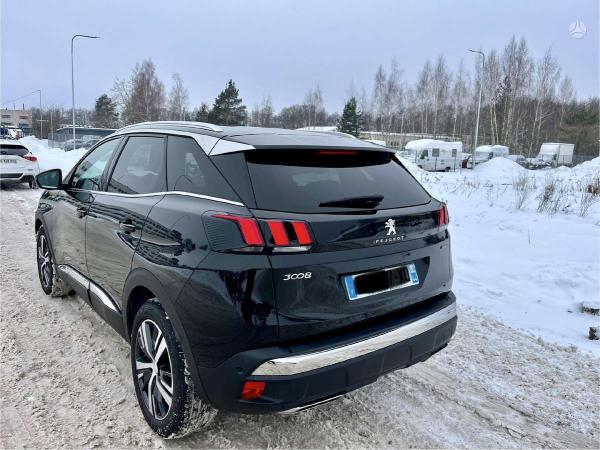 Black Peugeot 3008 2020 in Taurage, with an engine capacity of 1.50 L and mileage of 219 thousand km for 12000 €, photo 8 on AUTOMOTO.COM.LV