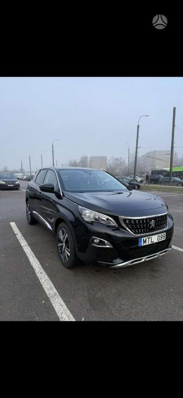 Black Peugeot 3008 2020 in Kaunas, with an engine capacity of 1.20 L and mileage of 179 thousand km for 14900 €, photo 2 on AUTOMOTO.COM.LV
