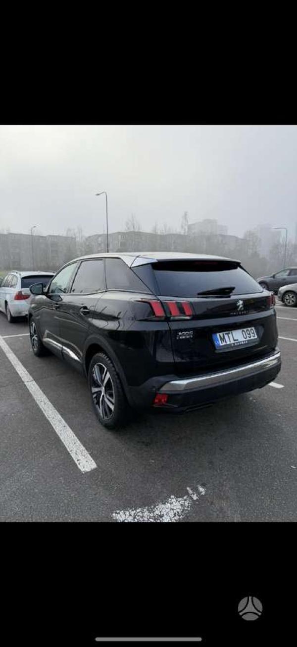 Black Peugeot 3008 2020 in Kaunas, with an engine capacity of 1.20 L and mileage of 179 thousand km for 14900 €, photo 4 on AUTOMOTO.COM.LV