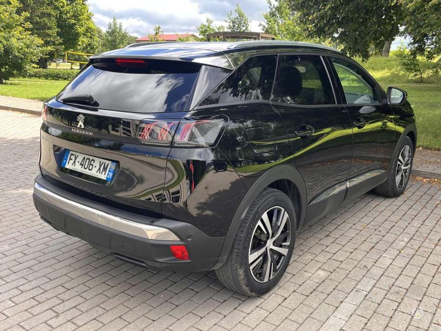 Black Peugeot 3008 2021 in Taurage, with an engine capacity of 1.50 L and mileage of 249 thousand km for 12900 €, photo 6 on AUTOMOTO.COM.LV
