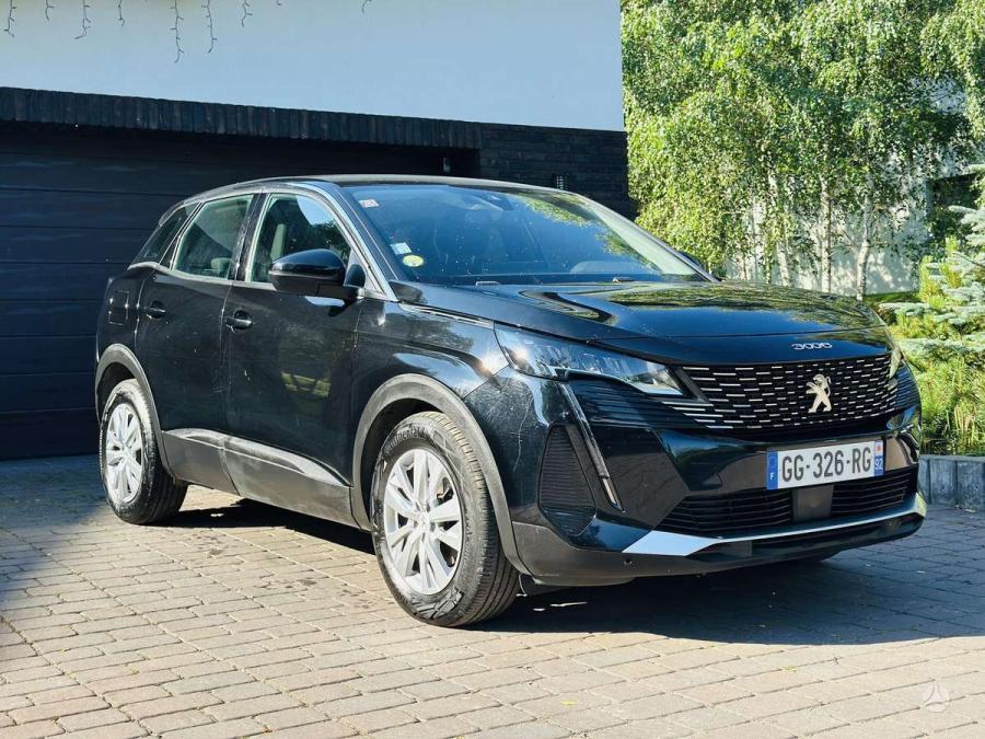 Melns Peugeot 3008 2022 Viļņa, ar dzinēja tilpumu 1.50 L un nobraukumu 170 tūkst. km par 12766 €, foto 10 vietnē AUTOMOTO.COM.LV