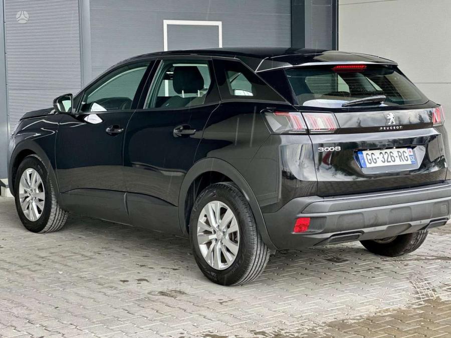 Black Peugeot 3008 2022 in Vilnius, with an engine capacity of 1.50 L and mileage of 176 thousand km for 12935 €, photo 12 on AUTOMOTO.COM.LV