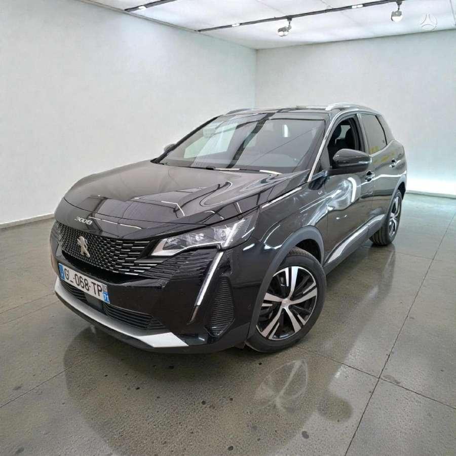 Black Peugeot 3008 2023 in Vilnius, with an engine capacity of 1.20 L and mileage of 200 thousand km for 12650 €, photo 1 on AUTOMOTO.COM.LV
