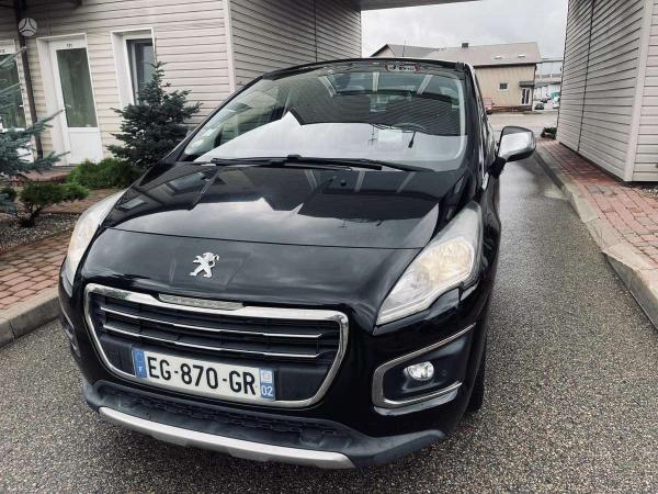 Peugeot 3008 2016 in Vilnius on AUTOMOTO.COM.LV Black Peugeot 3008 2016 in Vilnius, with an engine capacity of 1.56 L and mileage of 190 thousand km for 6670 €, photo 4 on AUTOMOTO.COM.LV