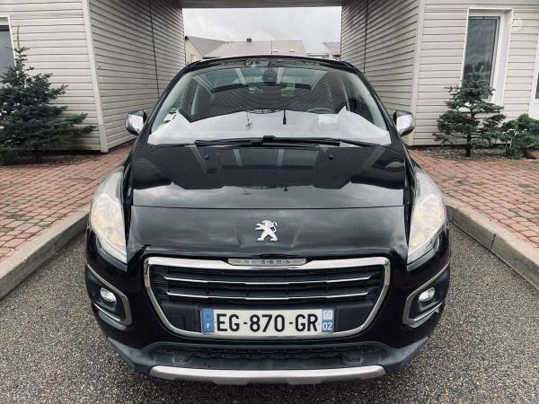 Peugeot 3008 2016 in Vilnius on AUTOMOTO.COM.LV Black Peugeot 3008 2016 in Vilnius, with an engine capacity of 1.56 L and mileage of 190 thousand km for 6670 €, photo 5 on AUTOMOTO.COM.LV