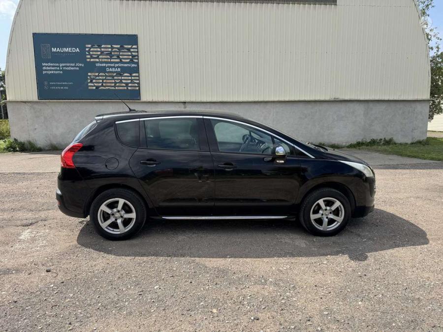 Black Peugeot 3008 2009 in Kaunas, with an engine capacity of 1.60 L and mileage of 284 thousand km for 2150 €, photo 3 on AUTOMOTO.COM.LV