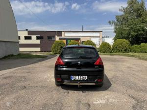 Black Peugeot 3008 2009 in Kaunas, with an engine capacity of 1.60 L and mileage of 284 thousand km for 2150 €, photo 5 on AUTOMOTO.COM.LV