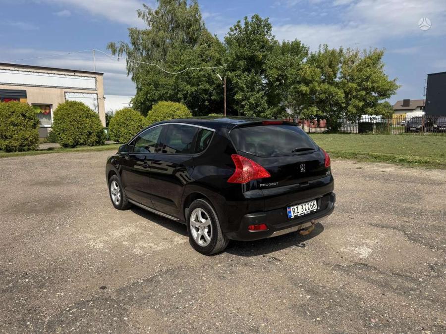 Black Peugeot 3008 2009 in Kaunas, with an engine capacity of 1.60 L and mileage of 284 thousand km for 2150 €, photo 6 on AUTOMOTO.COM.LV