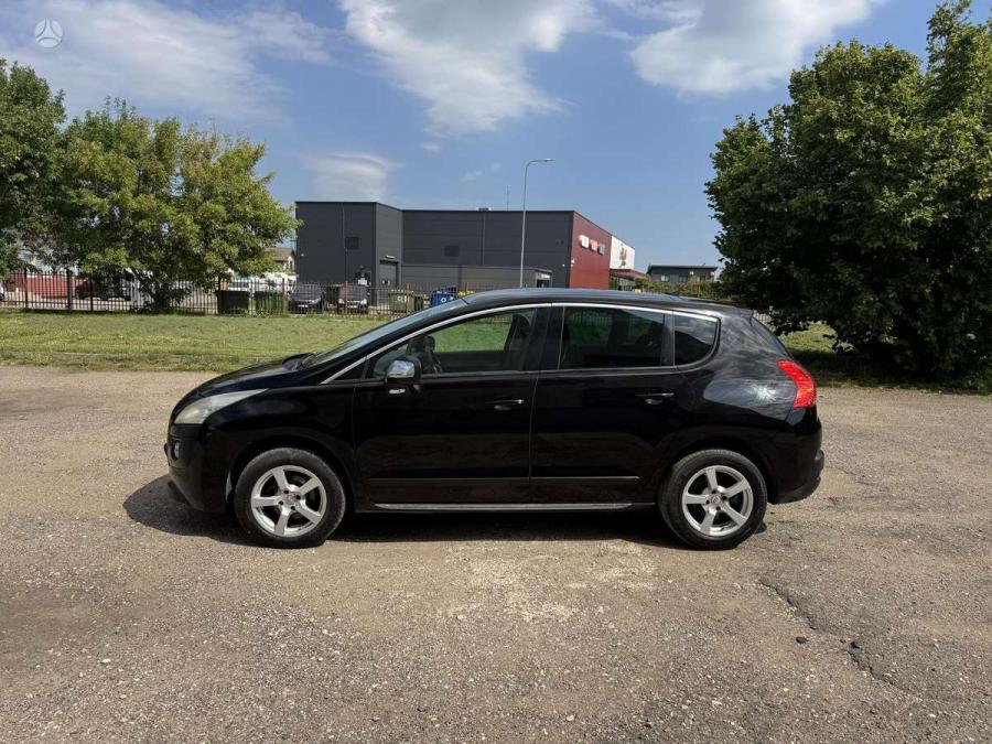 Black Peugeot 3008 2009 in Kaunas, with an engine capacity of 1.60 L and mileage of 284 thousand km for 2150 €, photo 7 on AUTOMOTO.COM.LV