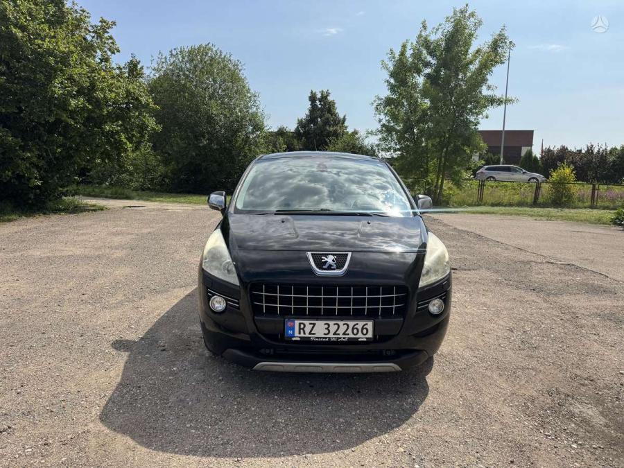 Black Peugeot 3008 2009 in Kaunas, with an engine capacity of 1.60 L and mileage of 284 thousand km for 2150 €, photo 9 on AUTOMOTO.COM.LV
