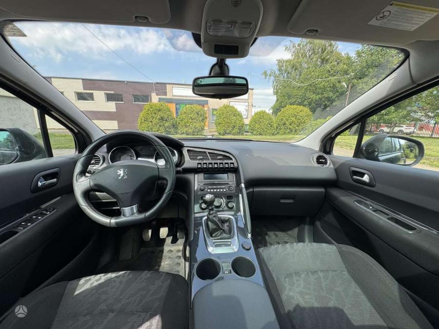 Black Peugeot 3008 2009 in Kaunas, with an engine capacity of 1.60 L and mileage of 284 thousand km for 2150 €, photo 12 on AUTOMOTO.COM.LV