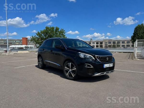 Black Peugeot 3008 2018 in Riga, with an engine capacity of 1.20 L and mileage of 122 thousand km for 13500 €, photo 2 on AUTOMOTO.COM.LV