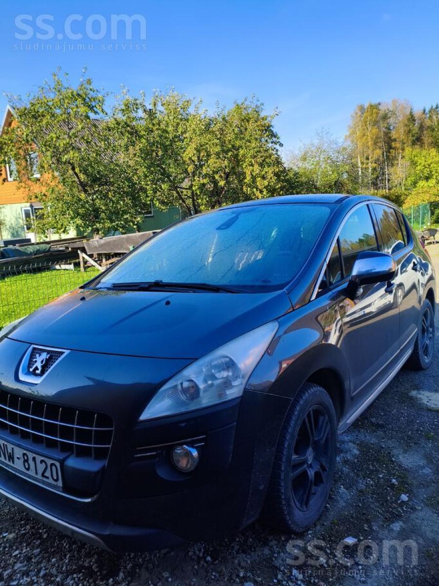 Melns Peugeot 3008 2010 Cēsis, ar dzinēja tilpumu 2.00 L un nobraukumu 260 tūkst. km par 3500 €, foto 4 vietnē AUTOMOTO.COM.LV