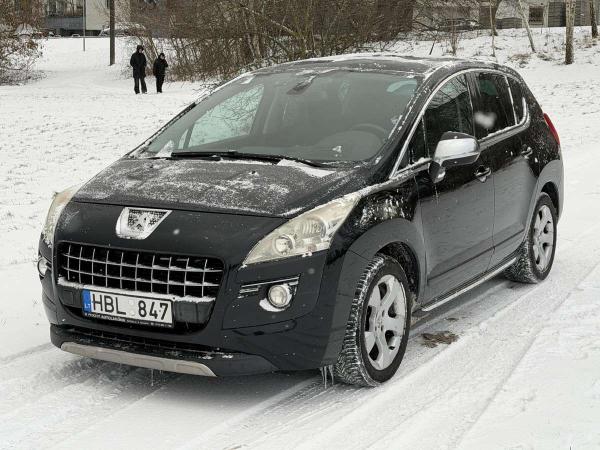 Black Peugeot 3008 2011 in Vilnius, with an engine capacity of 2.00 L and mileage of 310 thousand km for 3100 €, photo 1 on AUTOMOTO.COM.LV