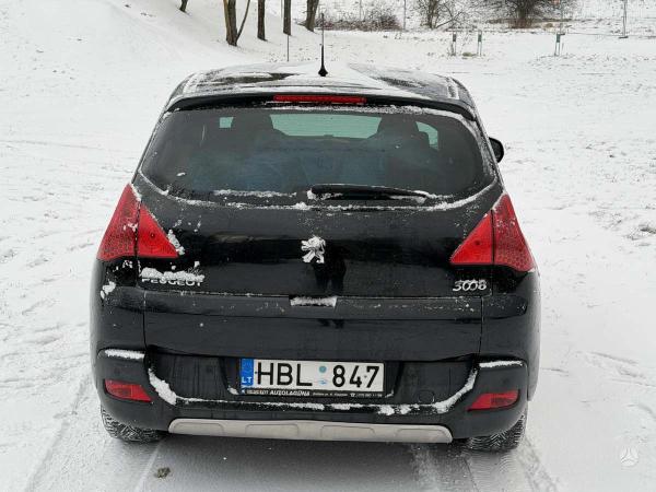 Black Peugeot 3008 2011 in Vilnius, with an engine capacity of 2.00 L and mileage of 310 thousand km for 3100 €, photo 6 on AUTOMOTO.COM.LV