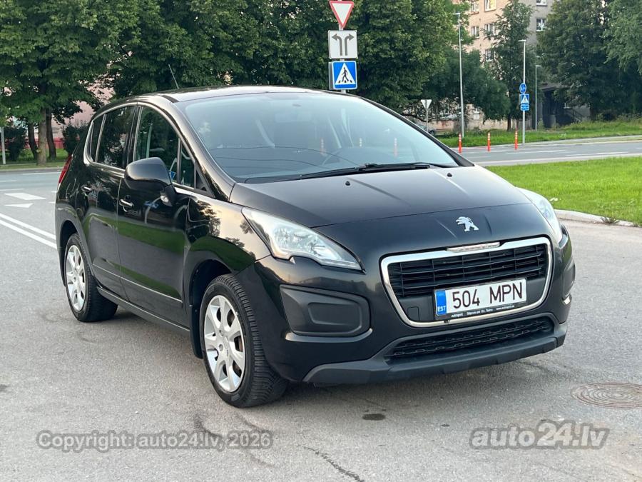 Black Peugeot 3008 2016 in Narva, with an engine capacity of 1.60 L and mileage of 265 thousand km for 4499 €, photo 5 on AUTOMOTO.COM.LV