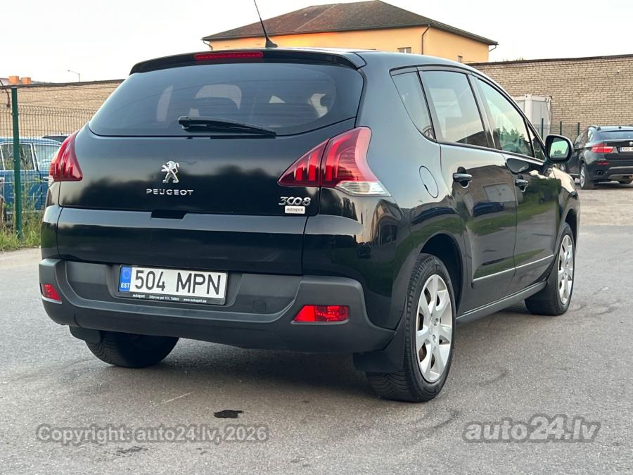 Black Peugeot 3008 2016 in Narva, with an engine capacity of 1.60 L and mileage of 265 thousand km for 4499 €, photo 9 on AUTOMOTO.COM.LV