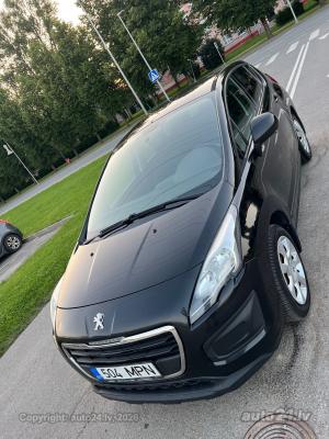 Black Peugeot 3008 2016 in Narva, with an engine capacity of 1.60 L and mileage of 265 thousand km for 4499 €, photo 17 on AUTOMOTO.COM.LV